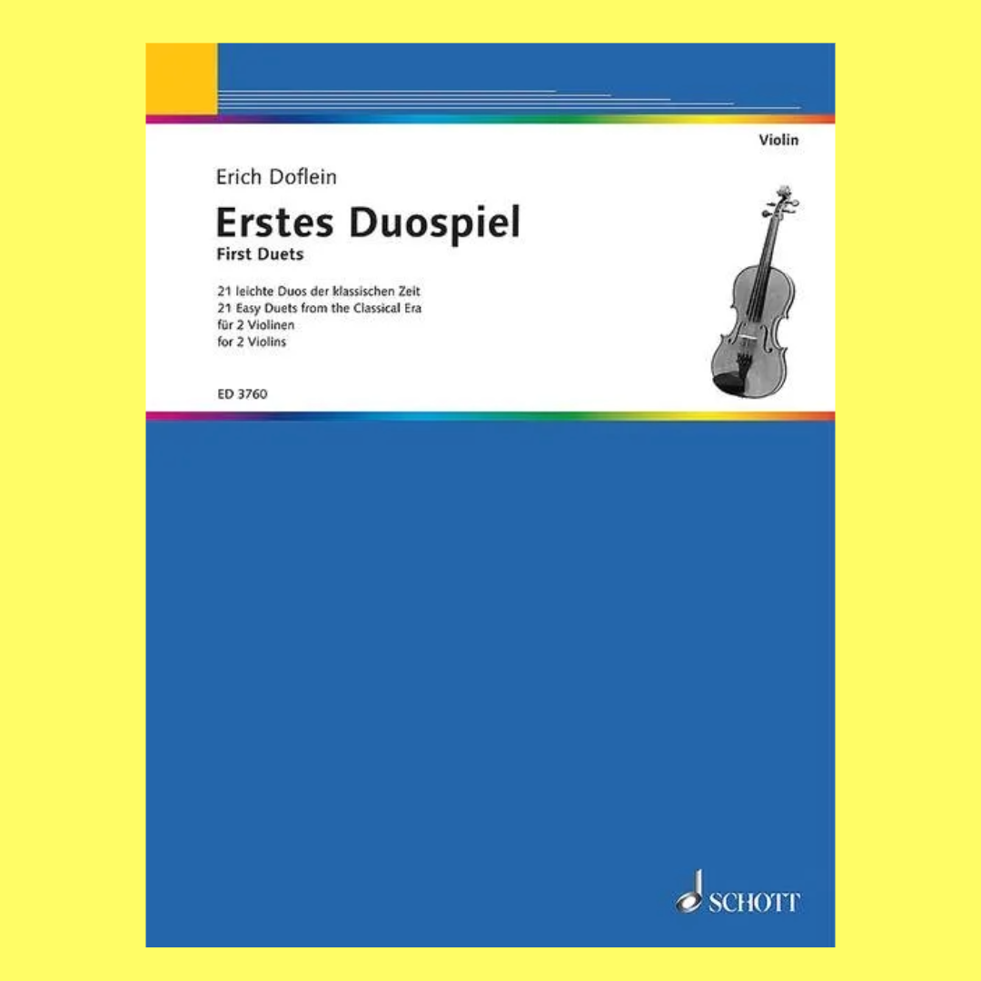 First Duets For Two Violins Book – Music2u.com.au