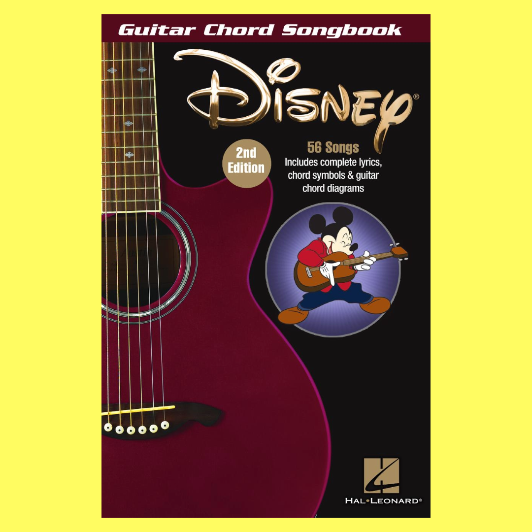 Disney Guitar Chord Songbook (2nd Edition) – Music2u.com.au