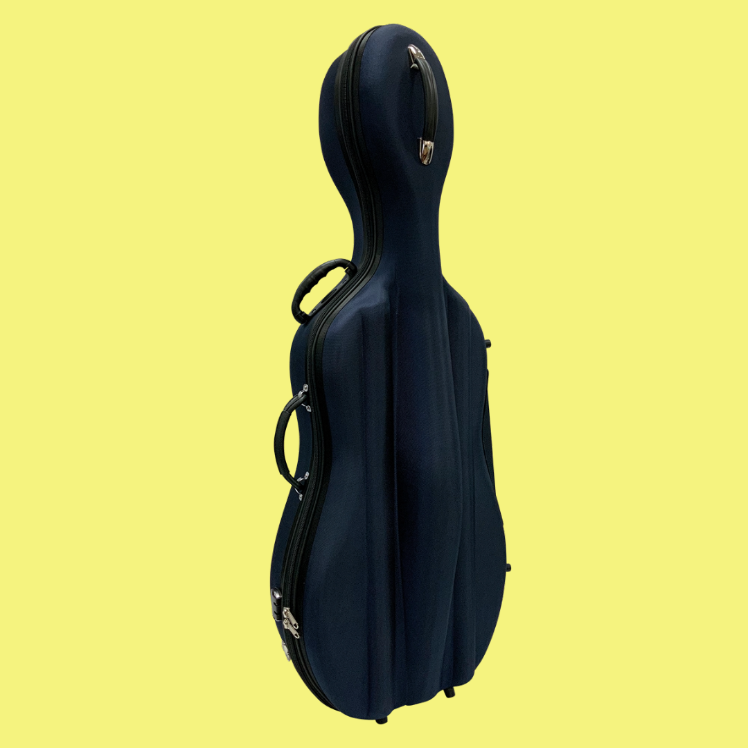 Vivo Baccello Blue Semi-Hard Cello Case - Size 4/4 – Music2u.com.au