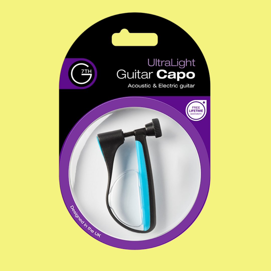 G7th Ultralight Blue Guitar Capo – Music2u.com.au