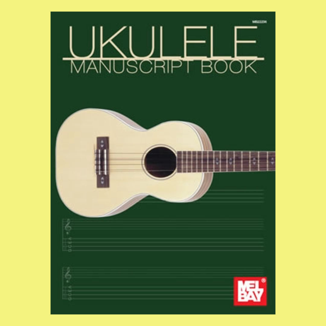 Ukulele Manuscript Book with Notation & Tab (32 pages) – Music2u.com.au