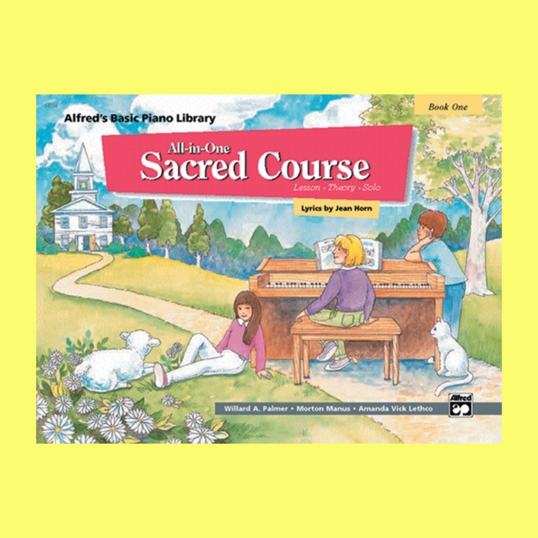 Alfred's Basic Piano Library - All-in-One Sacred Course Book 1 ...