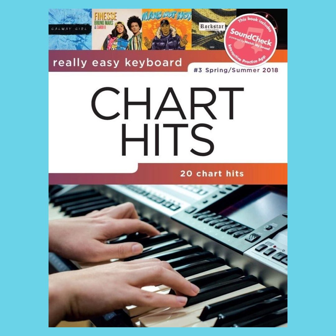 Really Easy Keyboard Chart Hits 3 Songbook – Music2u.com.au