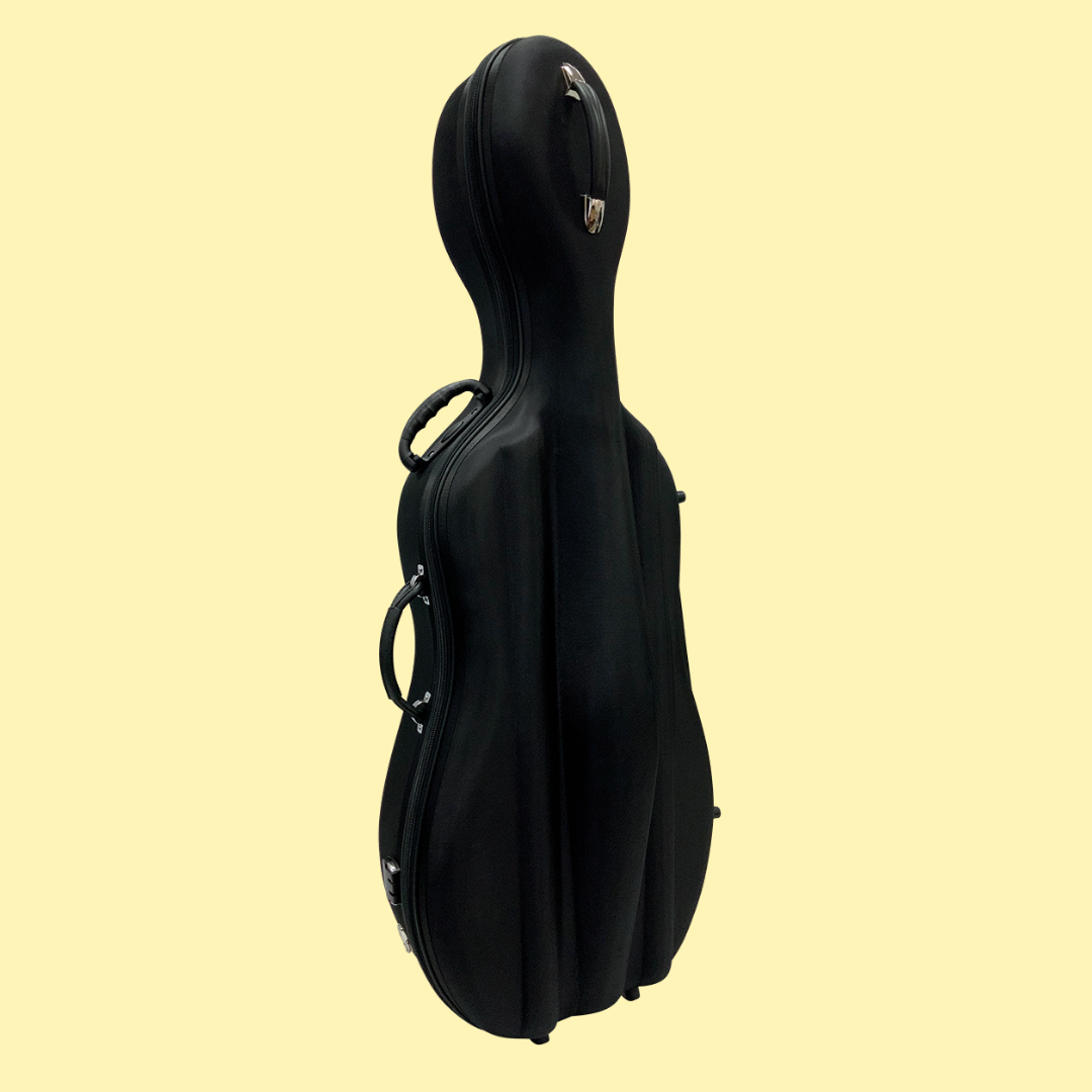 Vivo Baccello Black Semi-Hard Cello Case - Size 3/4 – Music2u.com.au