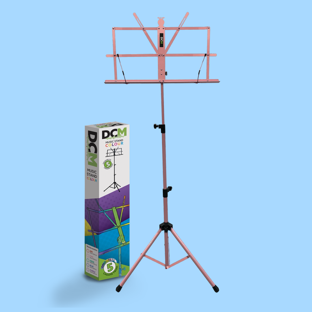 DCM Pink Music Stand with Carry Bag – Music2u.com.au