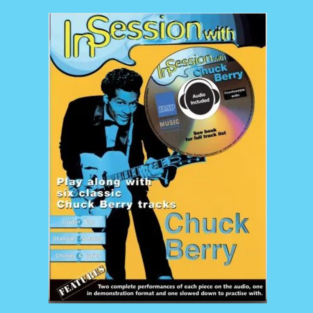 In Session With Chuck Berry - Guitar Tab Book/CD – Music2u.com.au