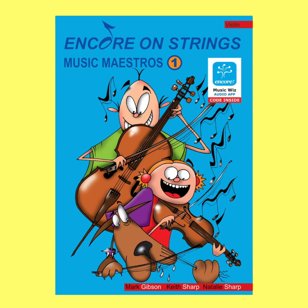 Encore On Strings Violin - Level 1 Book/Online Audio – Music2u.com.au