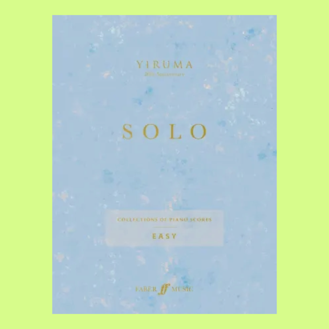 Faber Music - Yiruma Solo Easy Piano Book – Music2u.com.au