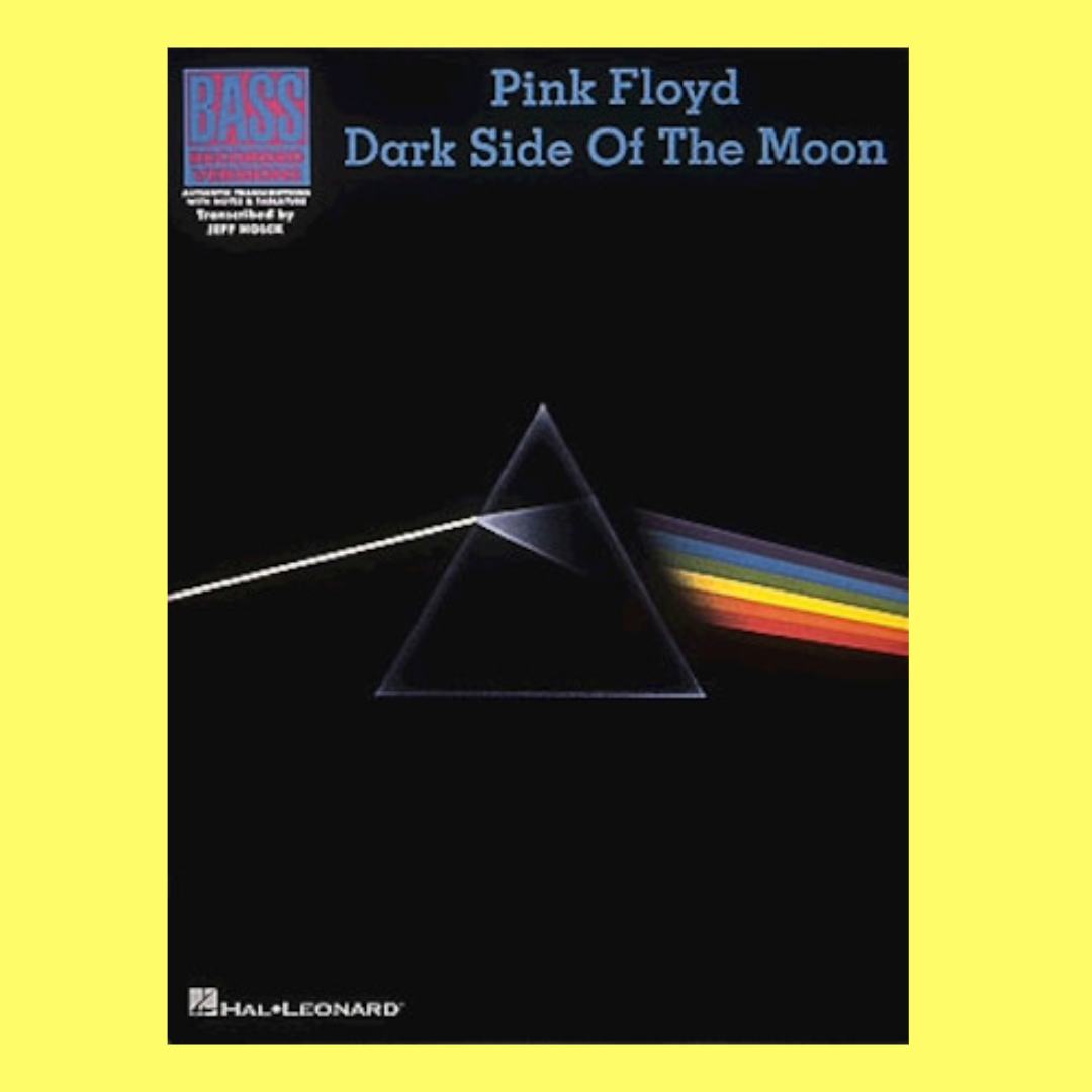Pink Fluteoyd - Dark Side Of The Moon Bass Tab Book – Music2u.com.au