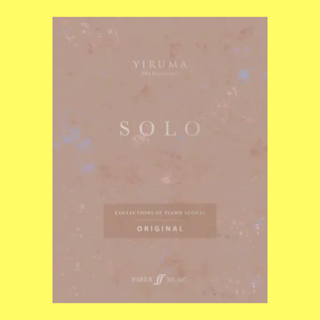Faber Music - Yiruma Solo Original Score Book – Music2u.com.au