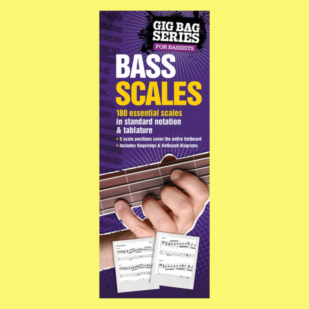The Gig Bag Book Of Bass Scales Tab – Music2u.com.au