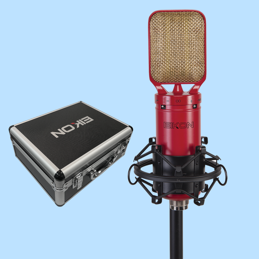 Eikon RM8 Ribbon Microphone with Mount & Hard Case – Music2u.com.au