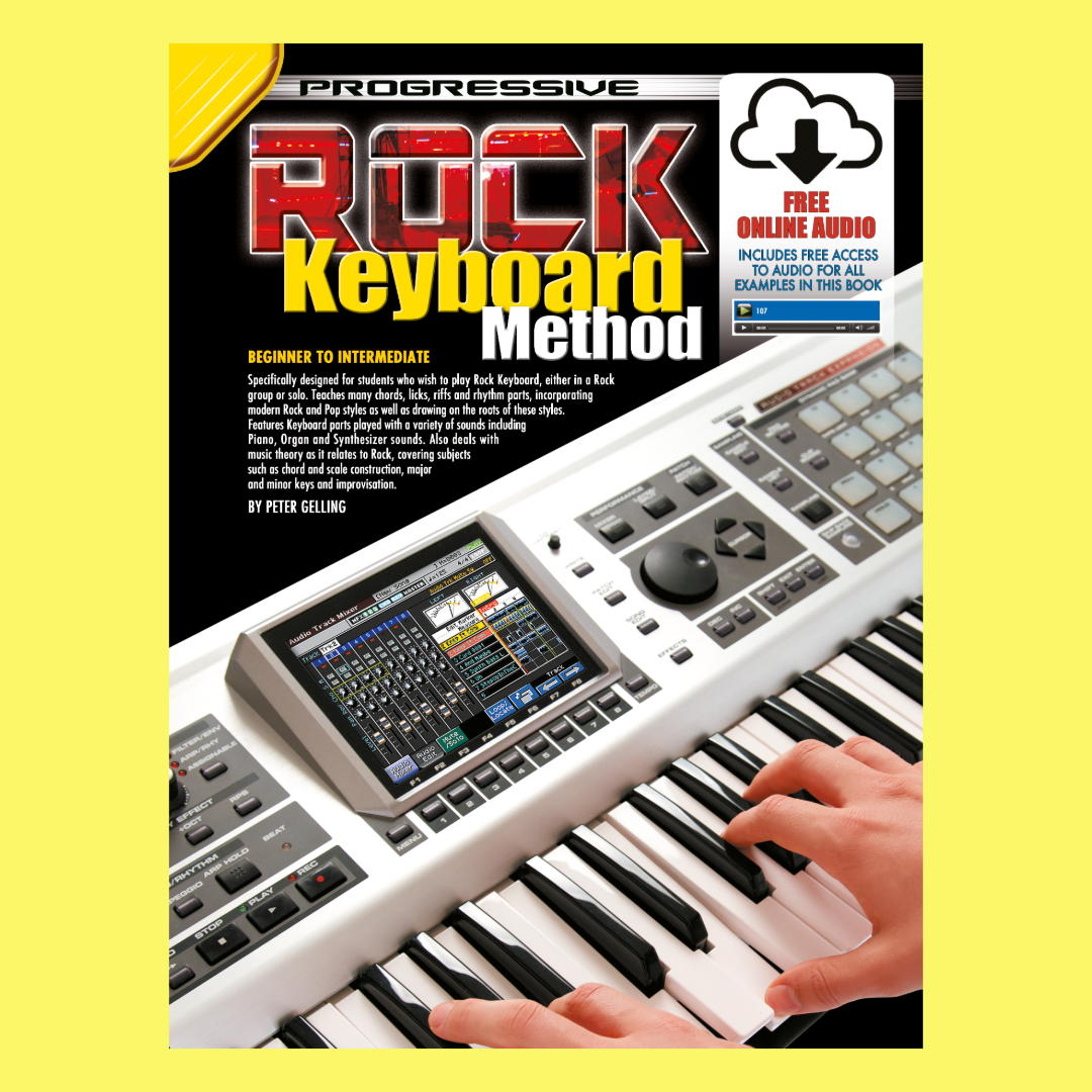 Progressive Rock Keyboard Method Book/Online Audio – Music2u.com.au