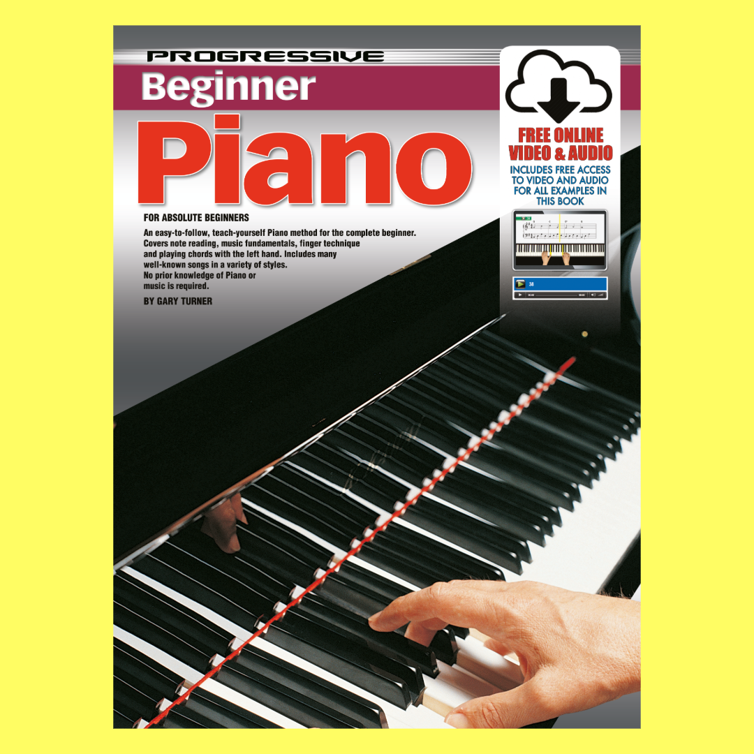 Progressive Beginner Piano Book/Online Audio – Music2u.com.au