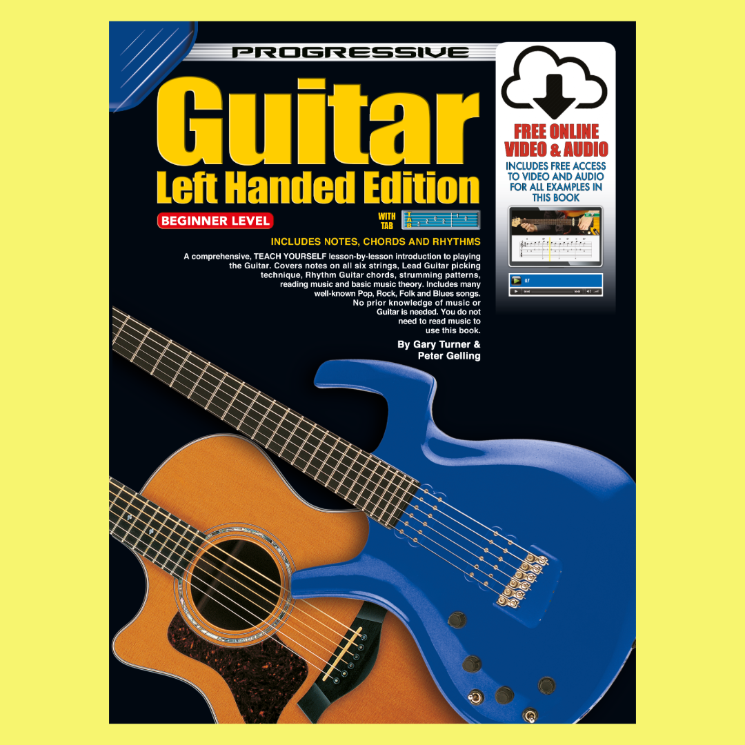 Progressive Guitar Left Handed Edition Book/Online Media – Music2u.com.au