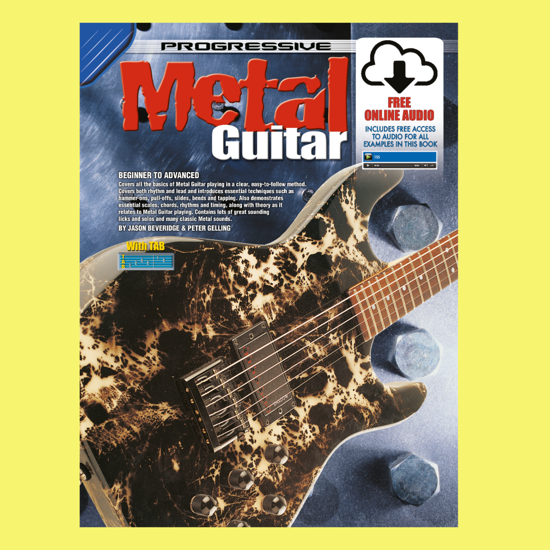 Progressive Metal Guitar Method Book/Online Audio – Music2u.com.au