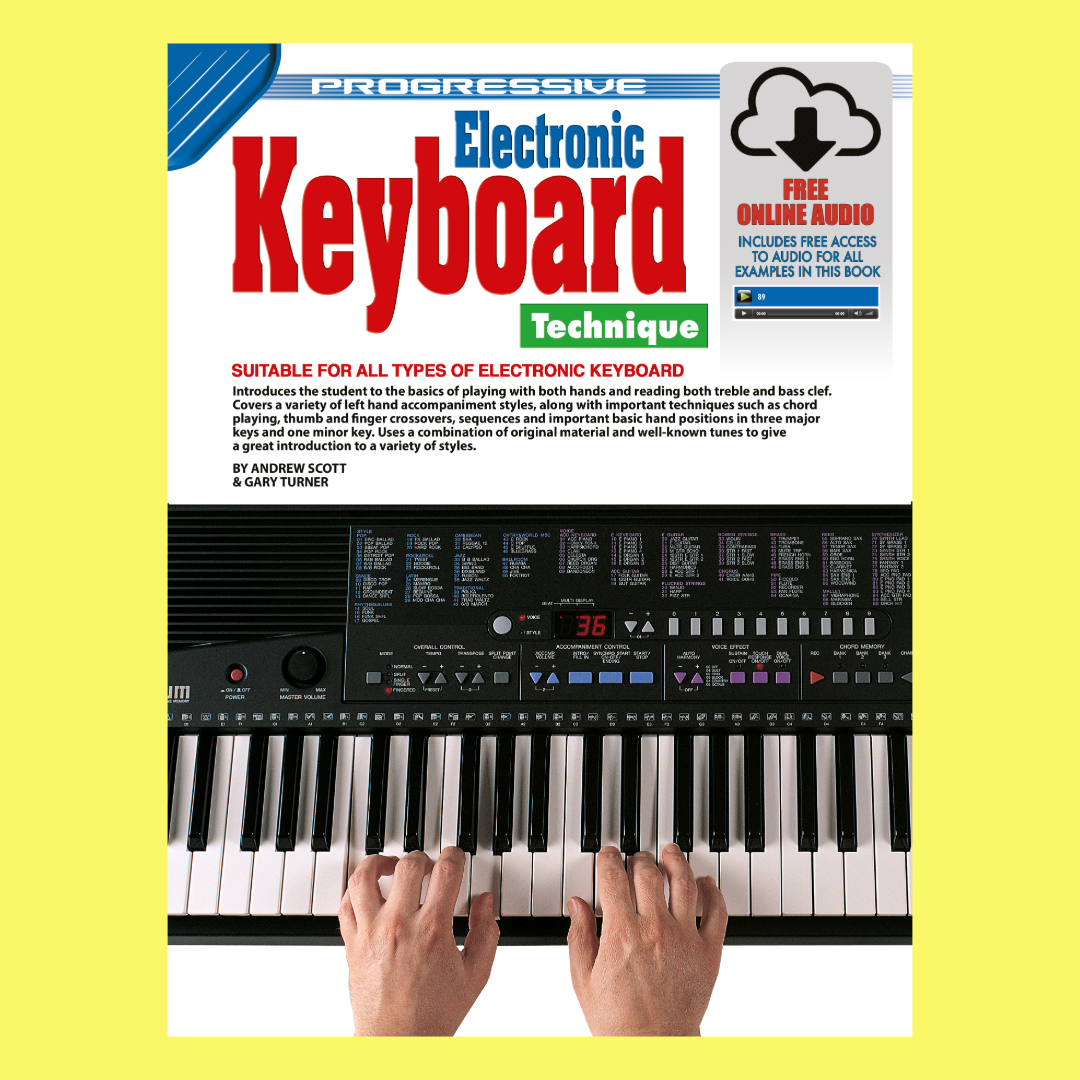 Progressive Keyboard Technique Book/Online Audio – Music2u.com.au