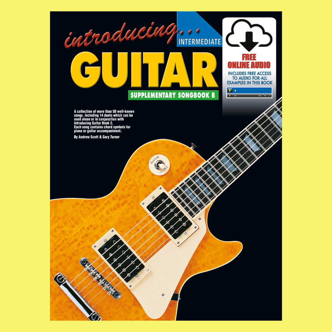 Introducing Guitar - Supplementary Songbook B (Book/Online Audio ...