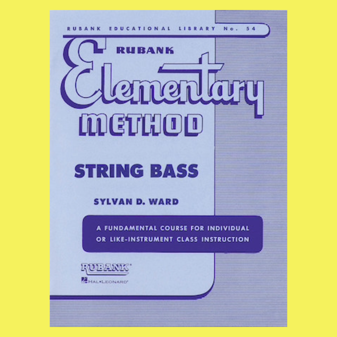 Rubank Elementary Method - String Bass Book – Music2u.com.au