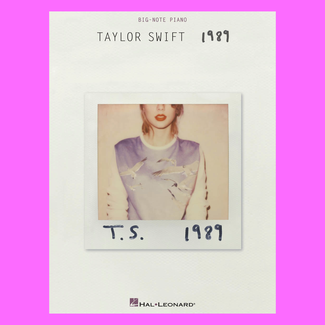 Taylor Swift - 1989 Big Note Piano Songbook (For Beginners) – Music2u ...