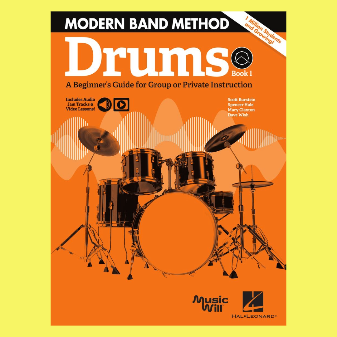 Modern Band Method - Drums Book 1 (Book/Online Media) – Music2u.com.au
