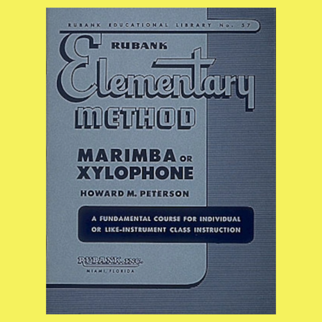 Rubank Elementary Method - Marimba And Xylophone Book – Music2u.com.au