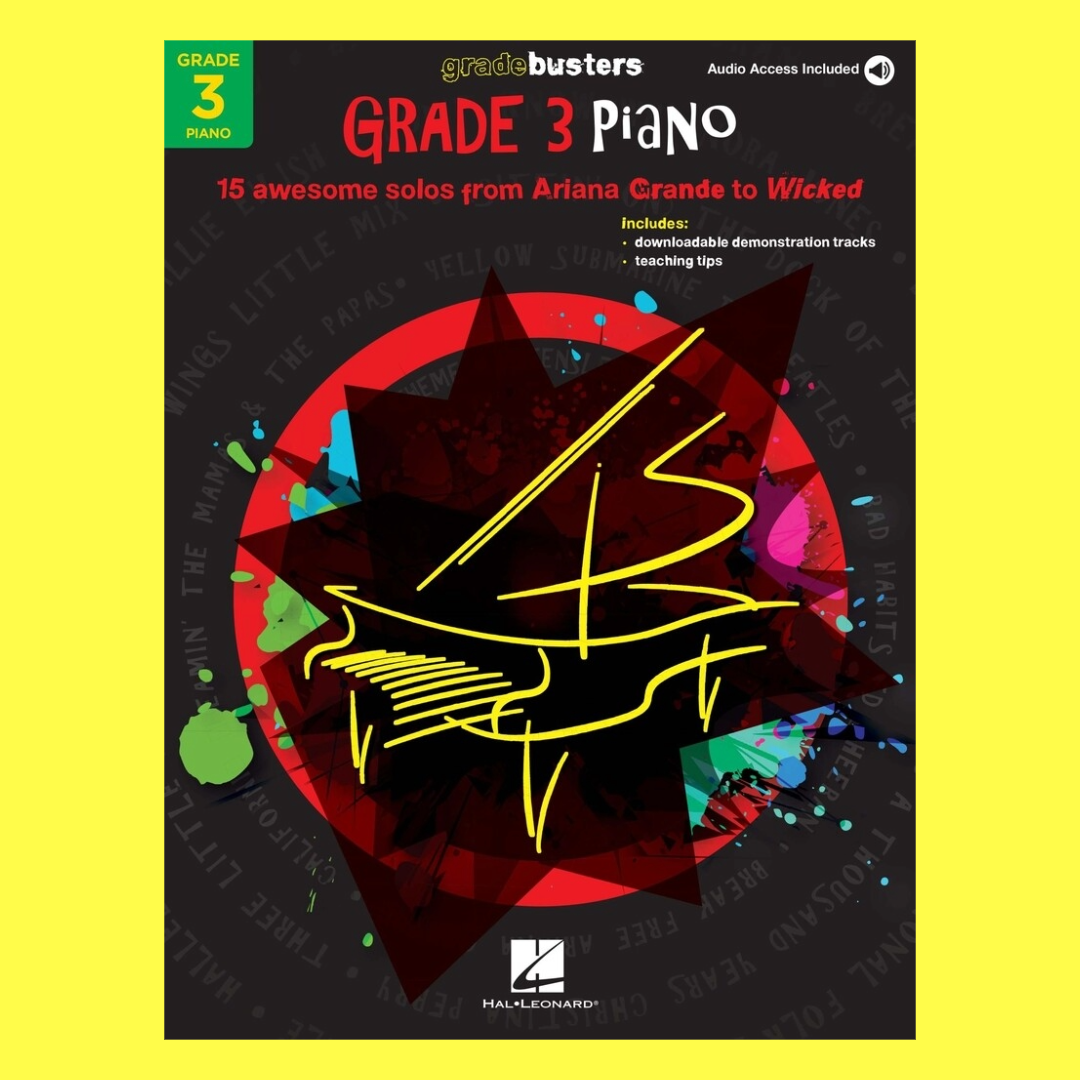 Gradebusters Grade 3 Piano Book/Online Audio (Popular Songs For Grade 3 ...
