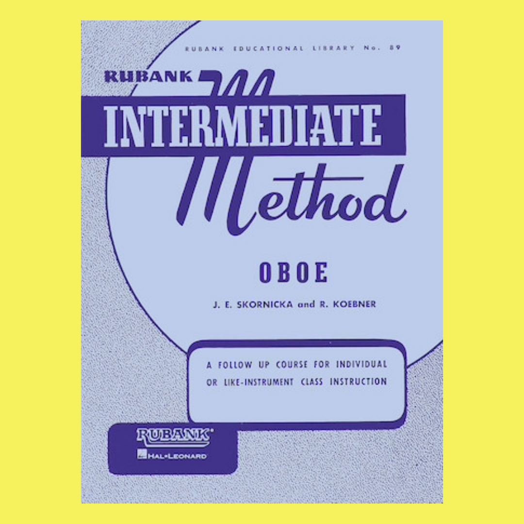 Rubank Intermediate Method - Oboe Book – Music2u.com.au