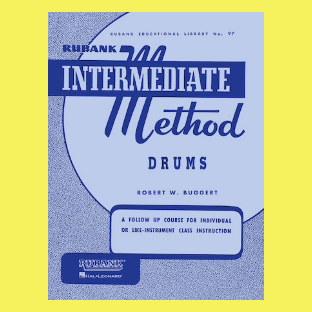 Rubank Intermediate Method - Drums Book – Music2u.com.au
