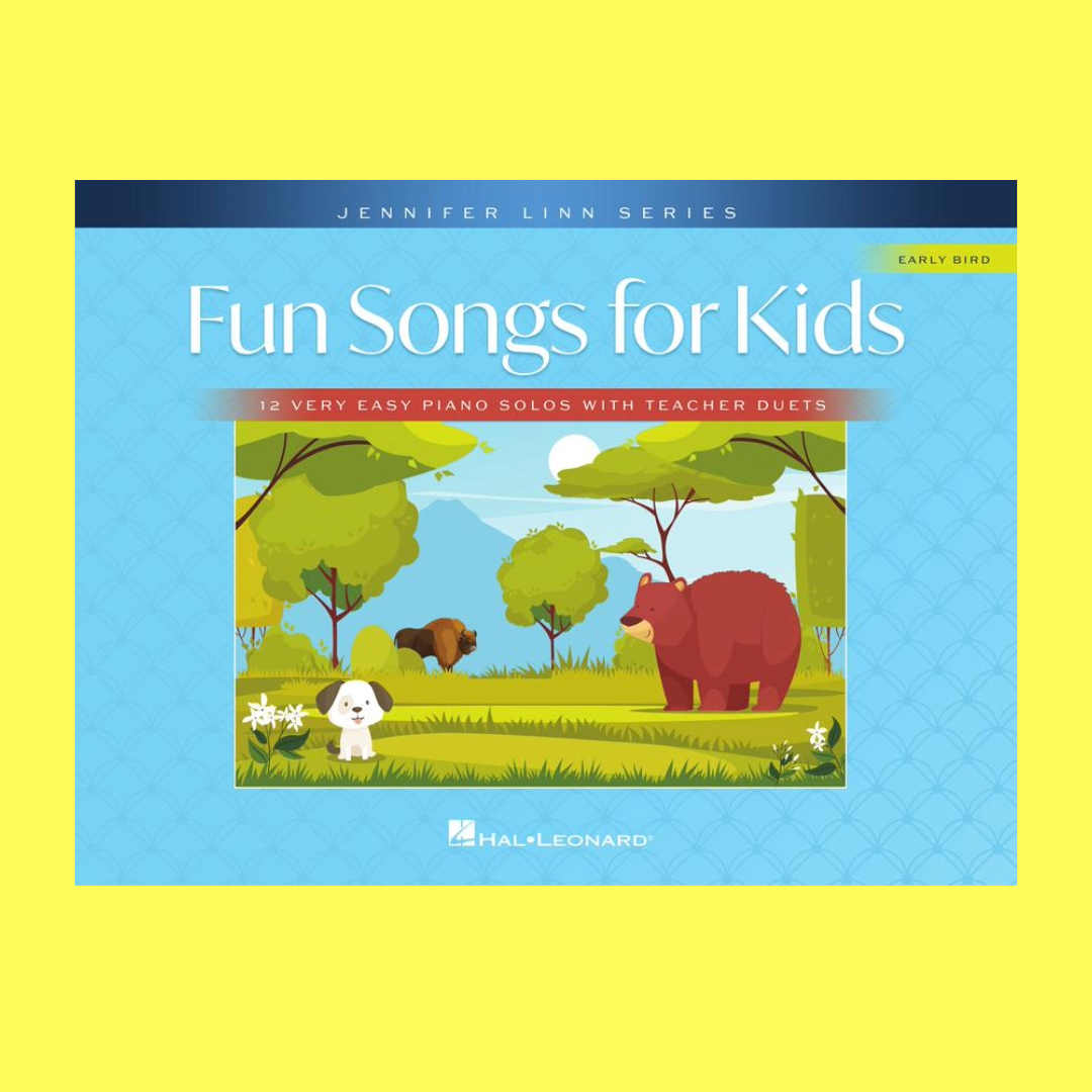 Fun Songs For Kids - 12 Very Easy Piano Solo Book – Music2u.com.au
