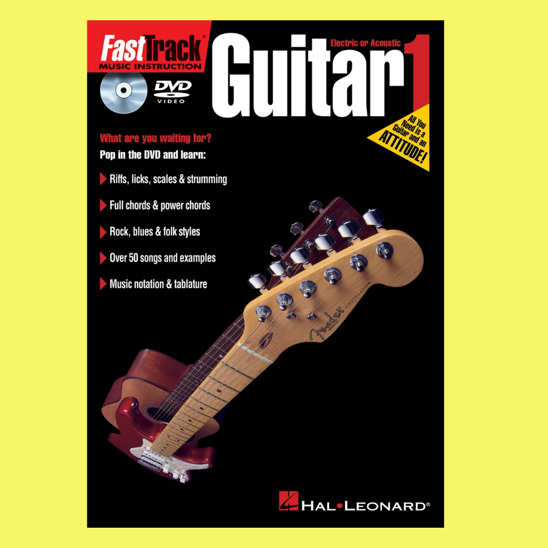 Fasttrack Guitar Method 1 - Learn Guitar Quickly with DVD – Music2u.com.au