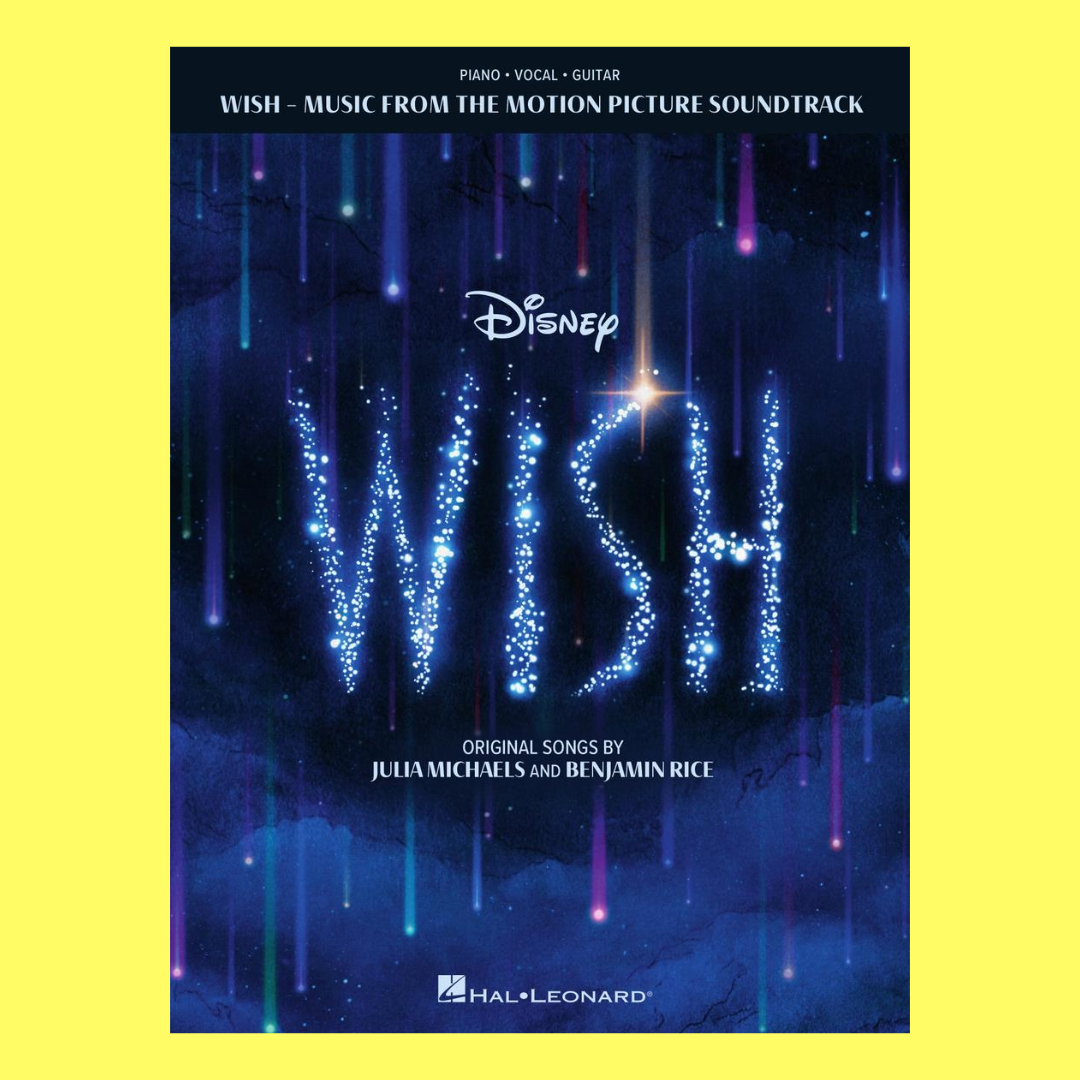 Wish Soundtrack Music Book | PVG Songbook – Music2u.com.au