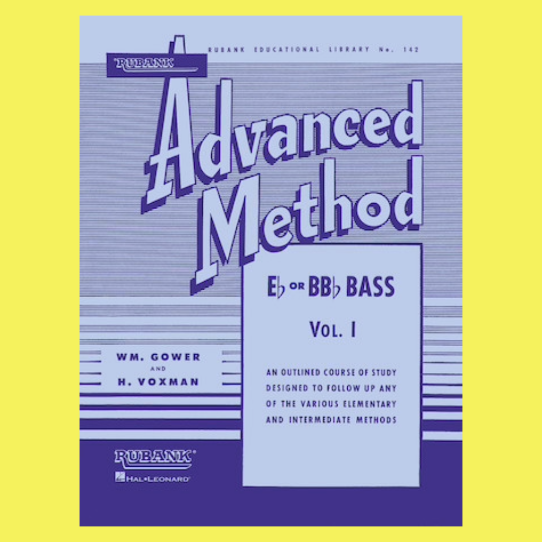 Rubank Advanced Method - For Eb and Bb Flat Tuba Bass Clef Volume 1 Bo ...