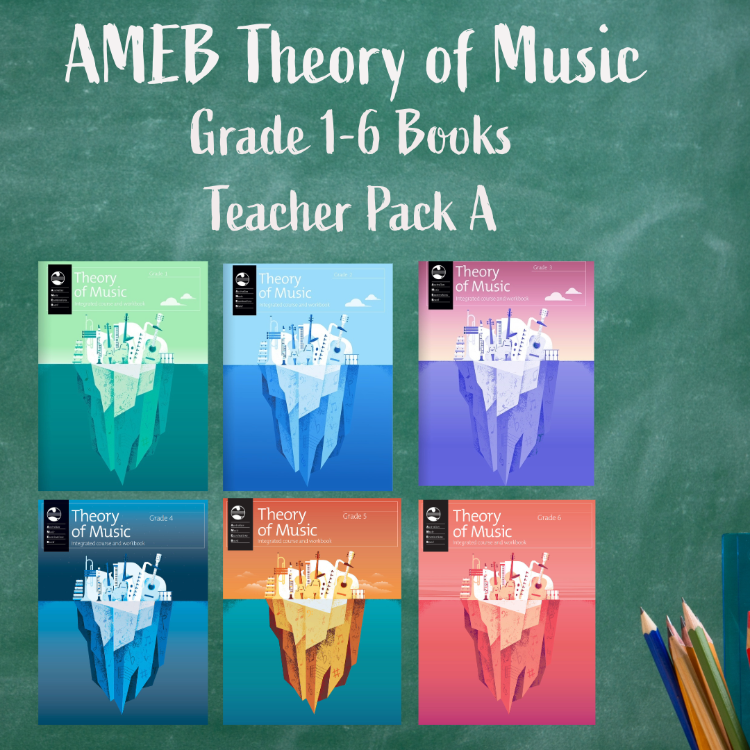 AMEB Theory of Music - Teacher Pack A (Grade 1-6 Books) – Music2u.com.au