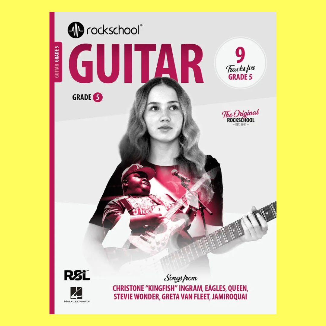 Rockschool Guitar Grade 5 Book (2024+) New Edition – Music2u.com.au