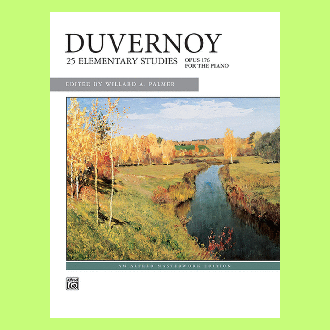 Duvernoy - 25 Elementary Studies Op 176 For Piano Book – Music2u.com.au