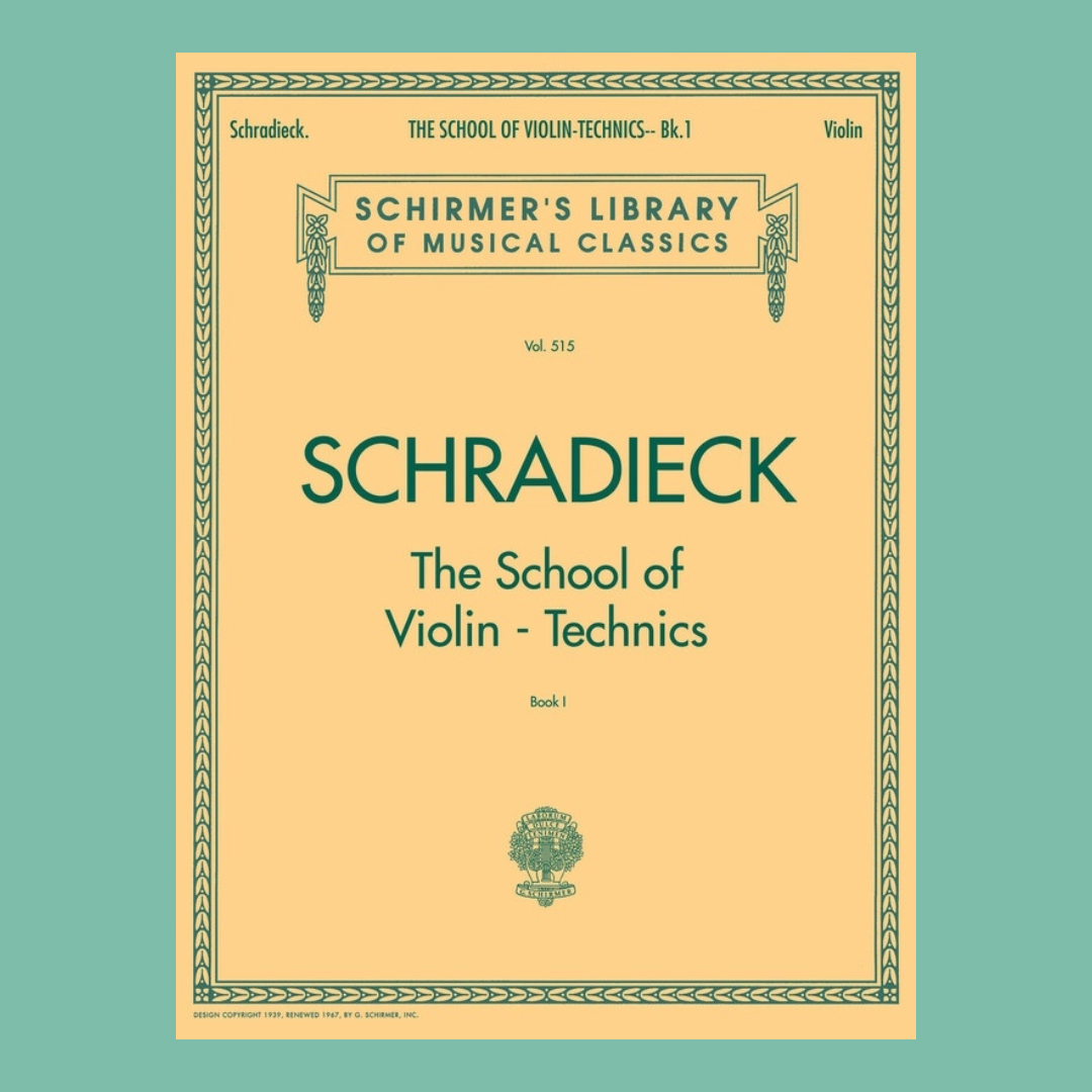 Schradieck - School of Violin Technics Book 1 – Music2u.com.au
