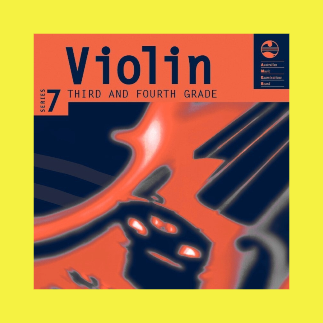 Ameb Violin Series 7 - Grade 3 To 4 Series Recording CD And Notes ...