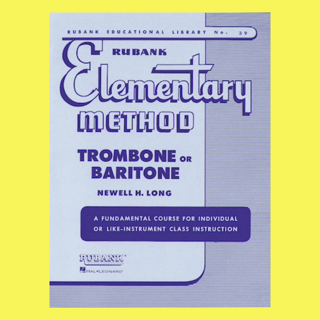 Rubank Elementary Method - Trombone Book – Music2u.com.au