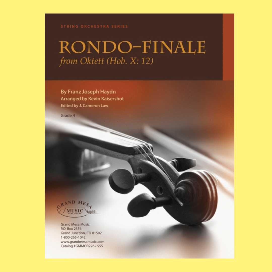 Rondo Finale From Oktett Hob X: 12 String Orchestra Level 4 Score/Part ...