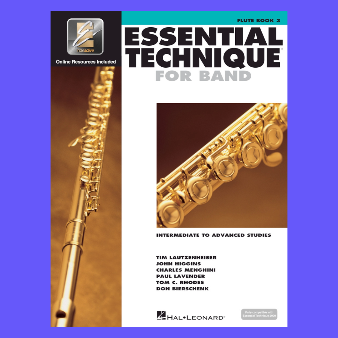 Essential Technique For Band - Book 3 Flute (Book/ EEi Media) – Music2u ...