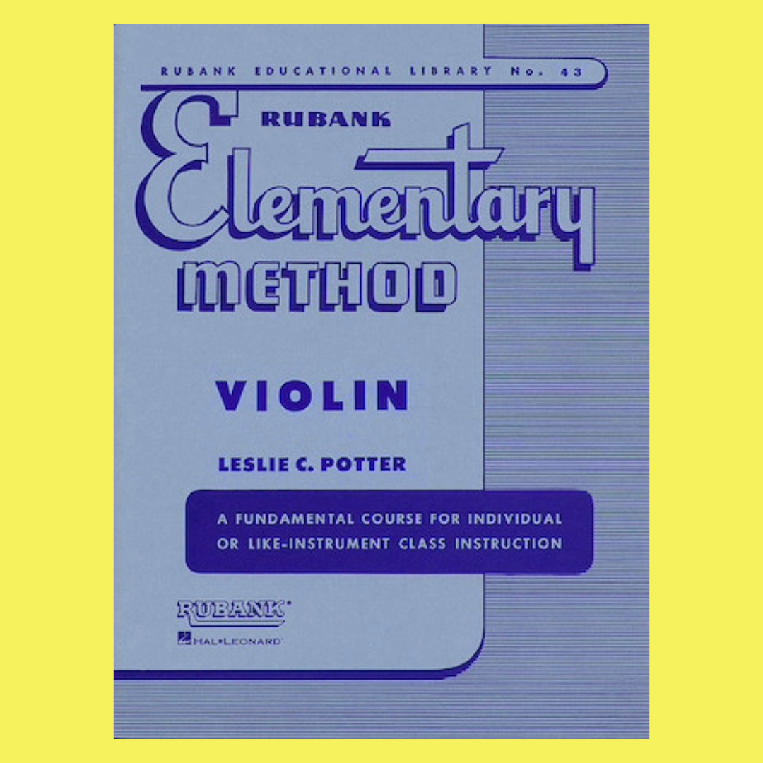 Rubank Elementary Method - Violin Book – Music2u.com.au