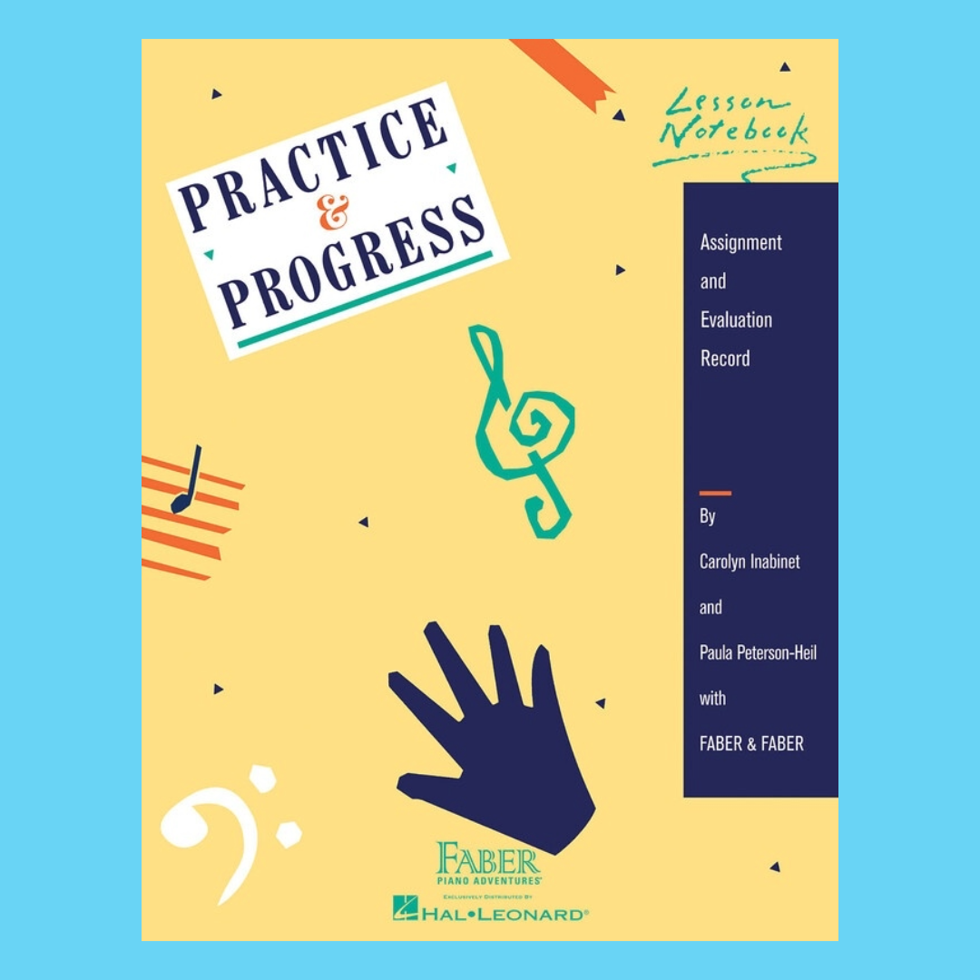 Faber Piano Adventures: Practice And ProGradeess Lesson Notebook ...