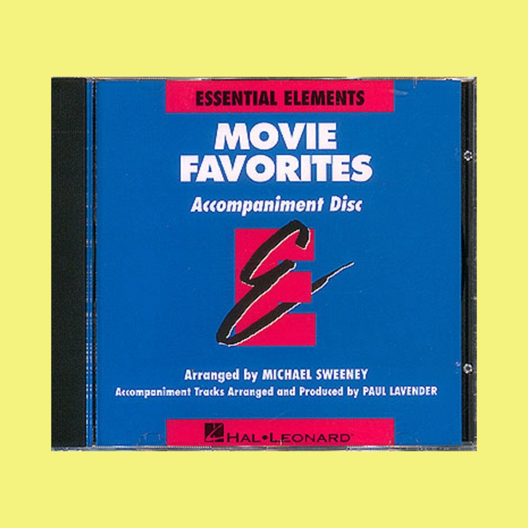 Essential Elements Movie Favorites - Accompaniment CD – Music2u.com.au