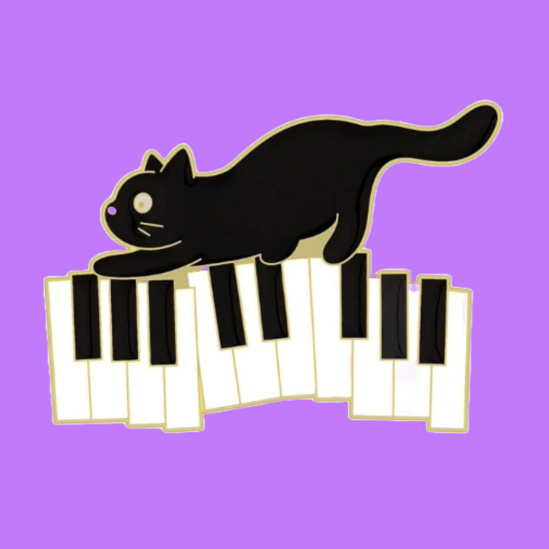 Keys and Kitty Badge – Music2u.com.au