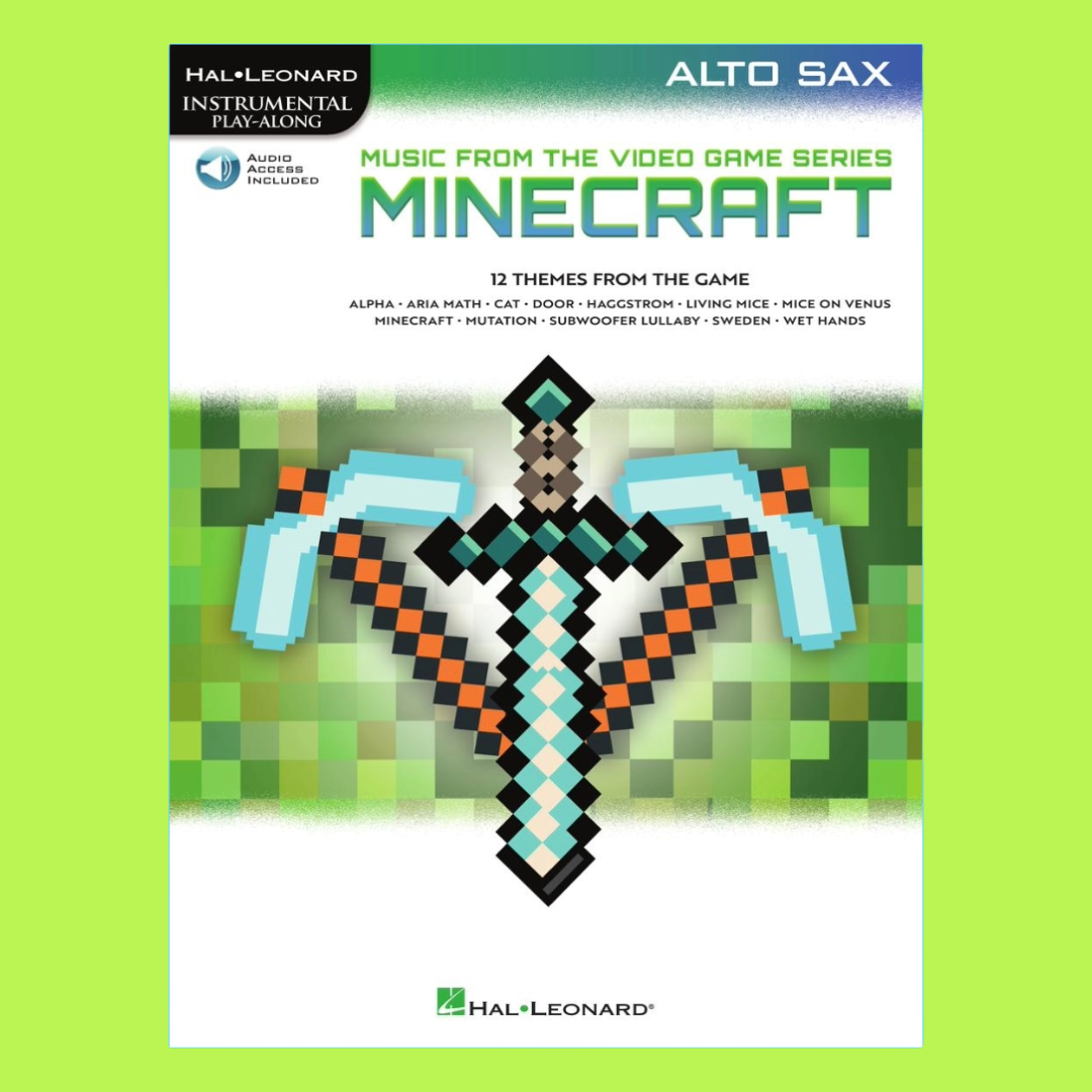 Minecraft Music From The Video Game Series - Alto Saxophone Play Along ...