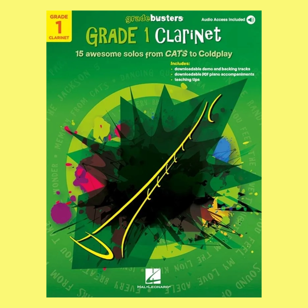 Gradebusters Grade 1 Clarinet Book/Online Audio (Popular Songs for ...