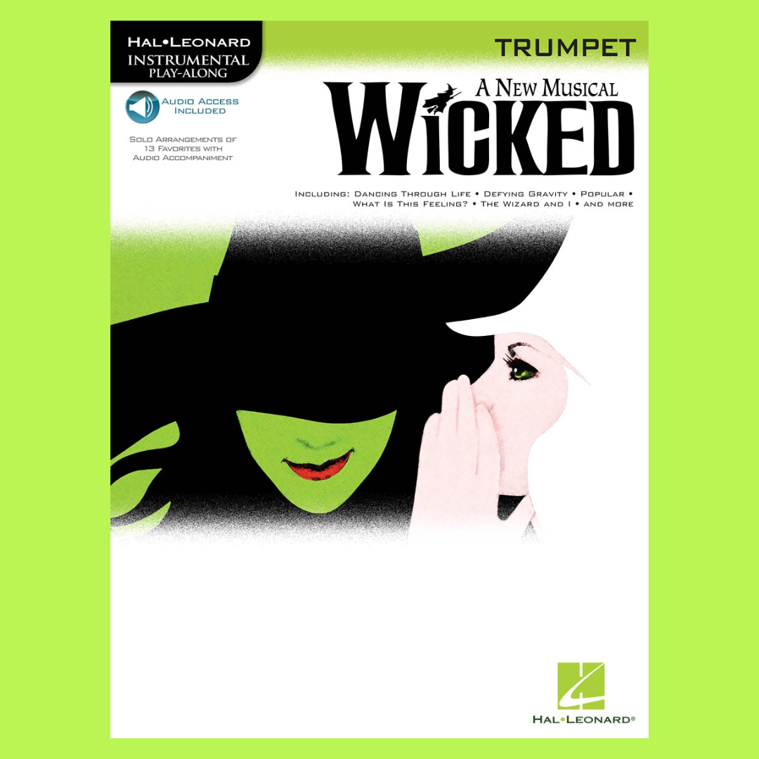 Wicked A New Musical - Trumpet Play Along Book/Online Audio – Music2u ...
