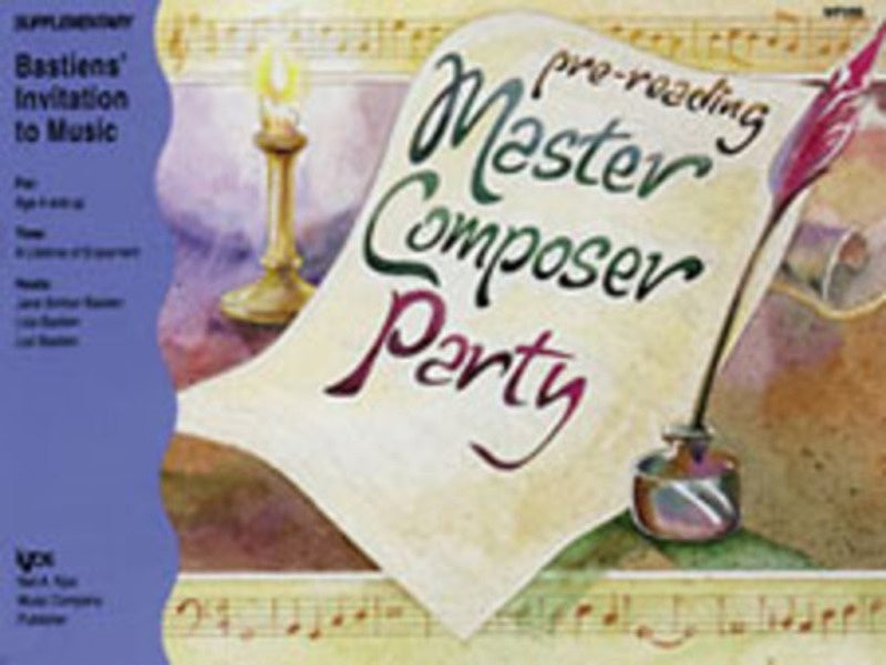 Invitation To Music Master Composer Party Pre – Music2u.com.au