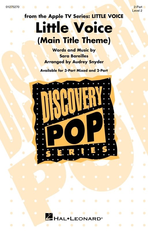 Little Voice (Main Title Theme) 2 Part/Piano – Music2u.com.au